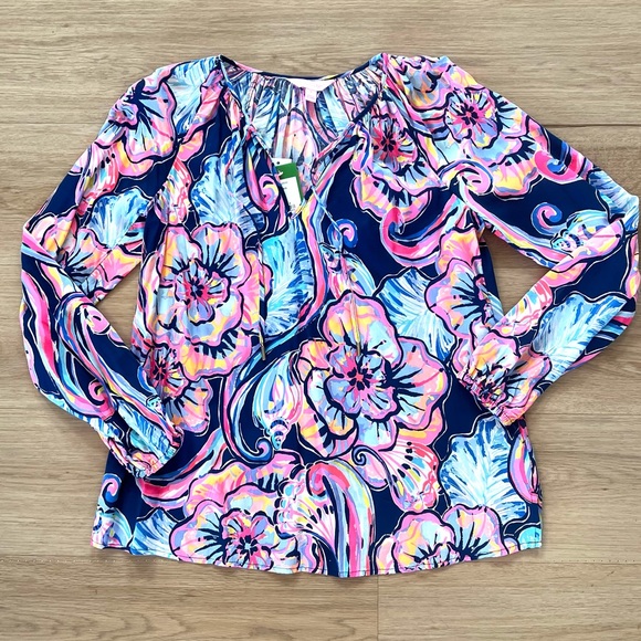 Lilly Pulitzer | Tops | Lilly Pulitzer Willa Top | Poshmark